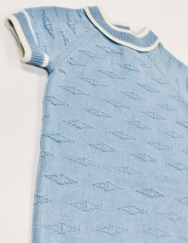 Buy Stylish & Comfortable Andrews Romper in Dusty Blue | Cygnet Living